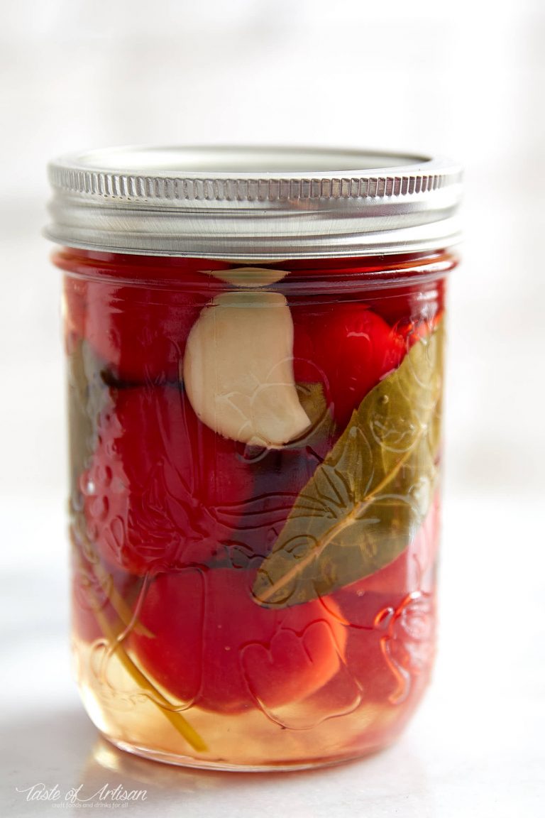 Pickled Cherry Peppers - Taste of Artisan
