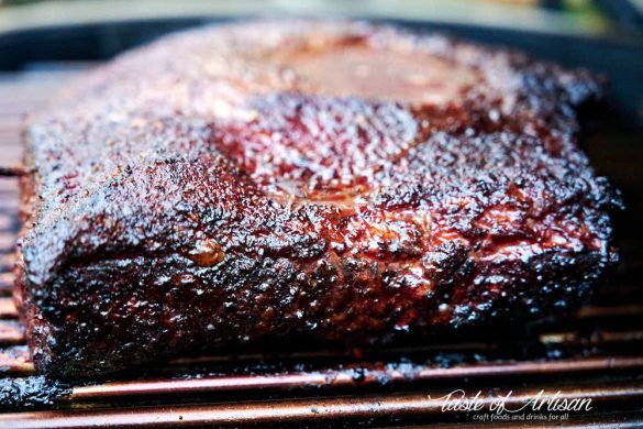 Smoked Brisket Flat (Texas-Style) - Taste of Artisan