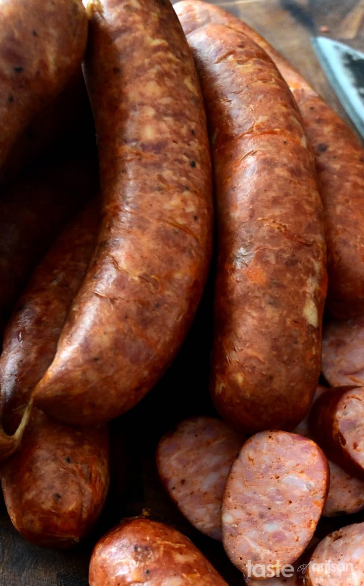 Hot Links Sausage - Taste of Artisan