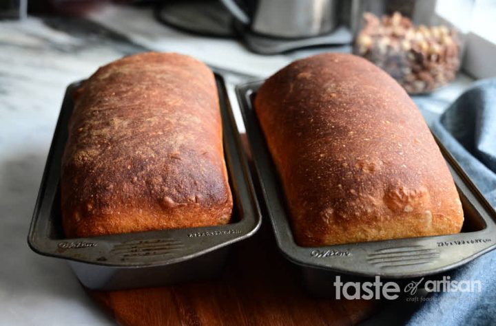 Pan Bread with Sourdough Discard - Taste of Artisan