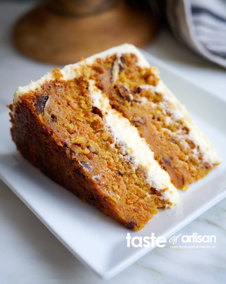 Decadent Carrot Cake - No Other Cake Comes Even Close - Taste of Artisan