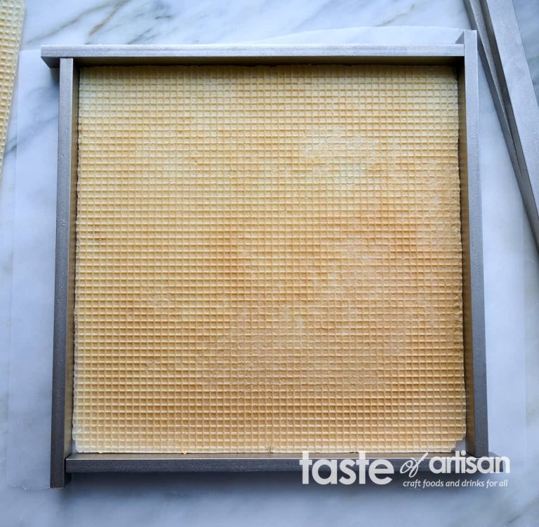 Soft Caramel and White Ganache Wafer Bars - Taste of Artisan