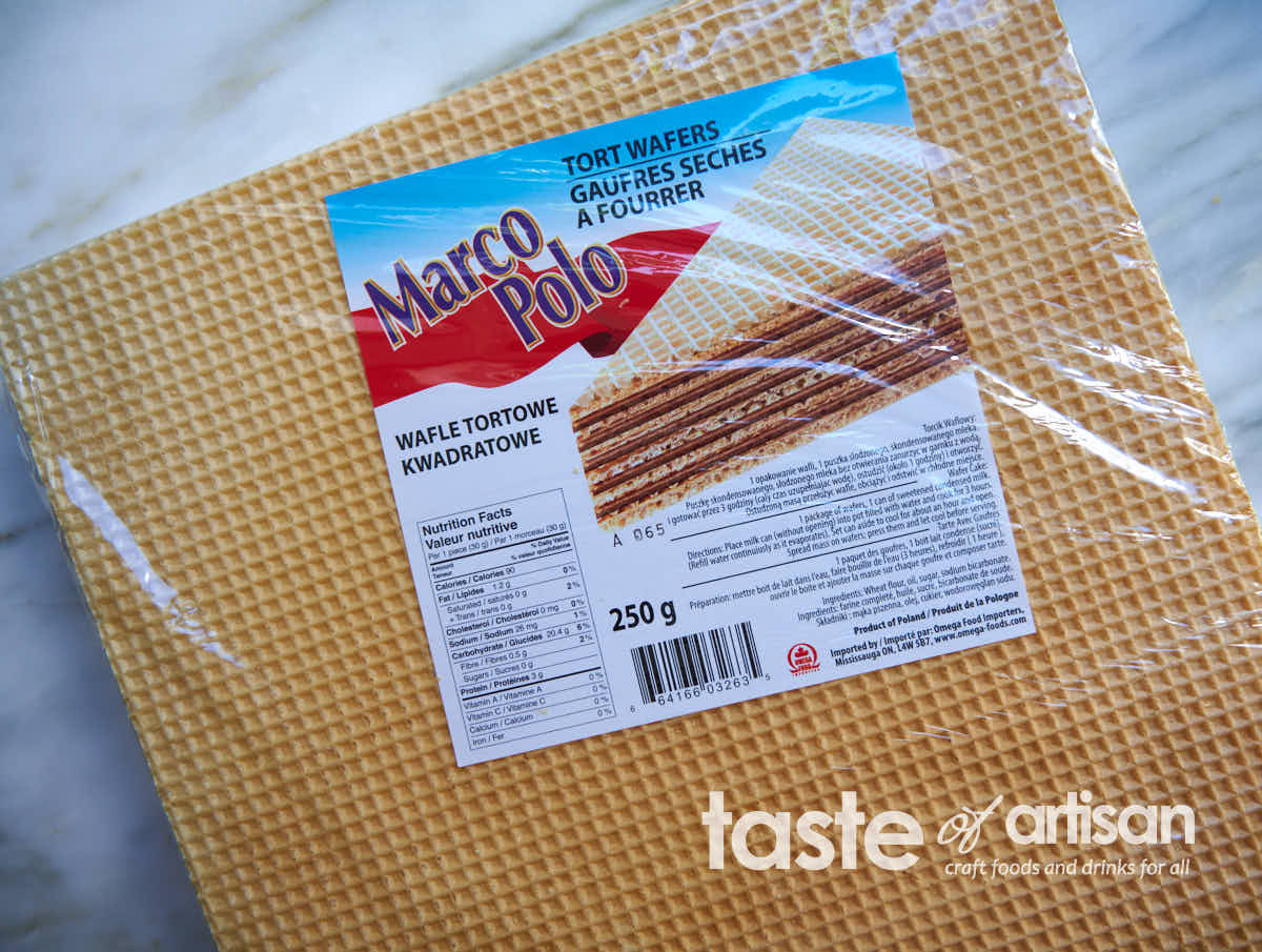 Soft Caramel and White Ganache Wafer Bars - Taste of Artisan